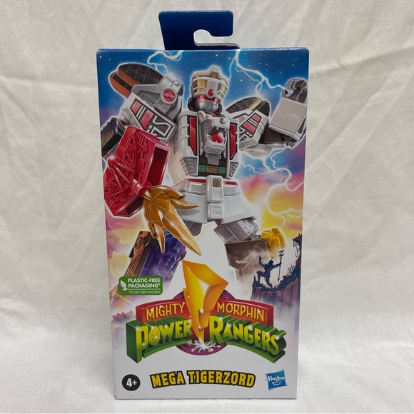 Hasbro | Toys | Power Rangers Mighty Morphin Mega Tigerzord Action ...